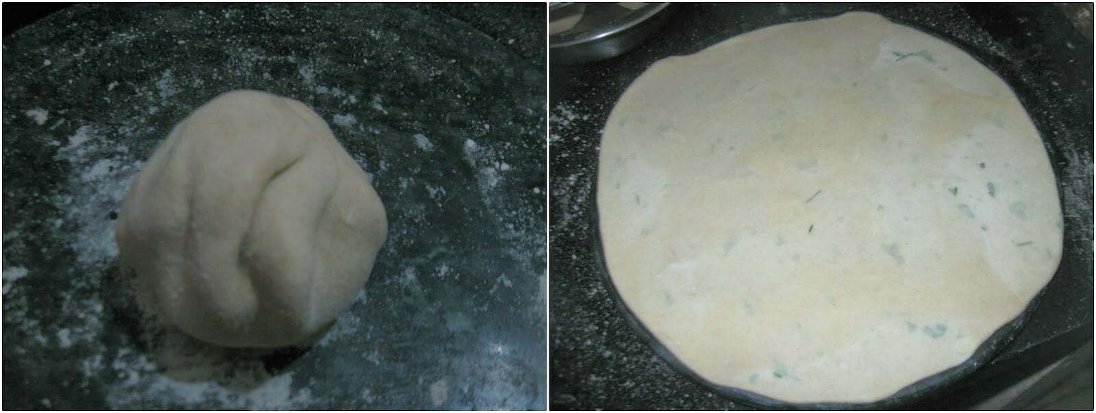 Bili Holige |Stuffed Rice Flour Paratha | Rice Flour Puran Poli ...