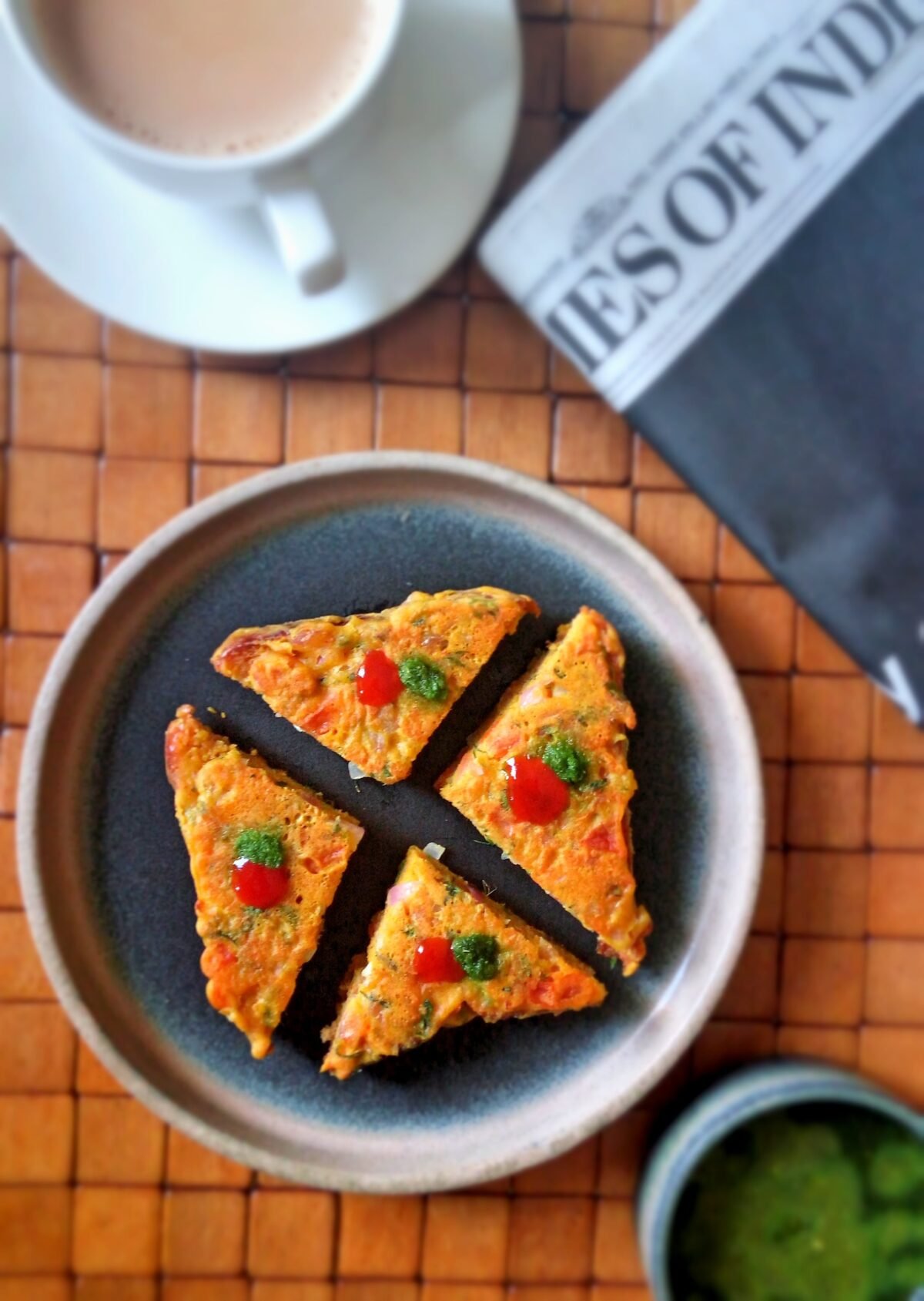 Besan Bread Toast | Besan Toast Recipe - Palate's Desire