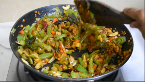 Capsicum Bath Recipe (Step By Step with Video) - Palate's Desire