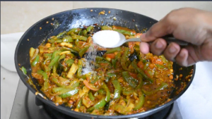Capsicum Bath Recipe (Step By Step with Video) - Palate's Desire