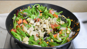 Capsicum Bath Recipe (Step By Step with Video) - Palate's Desire