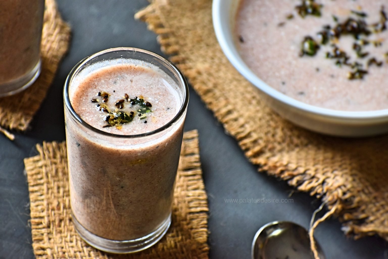 Salted Ragi Ambli - Ragi Ganji - Palate's Desire