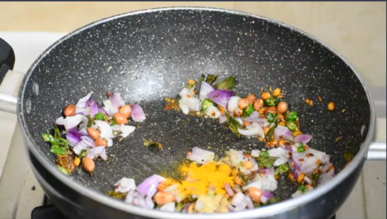 Vegetable Poha | Diet Poha - Palate's Desire