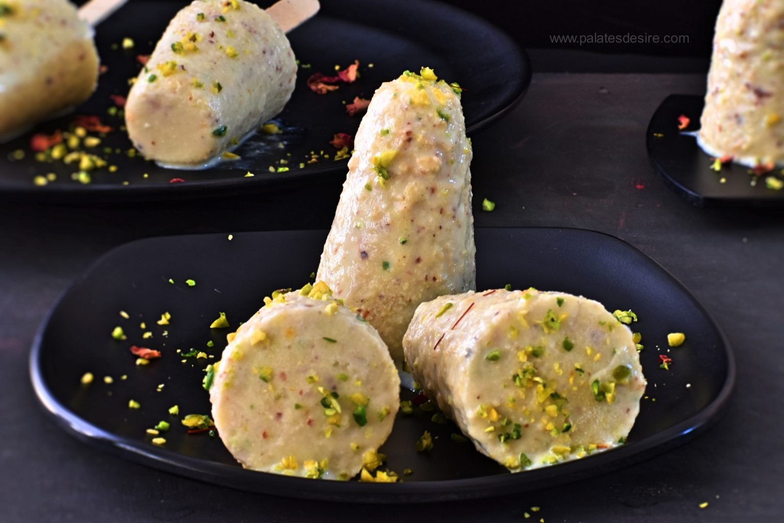 Kulfi | Pista Badam Kulfi Recipe (Step By Step with Video) - Palate's ...