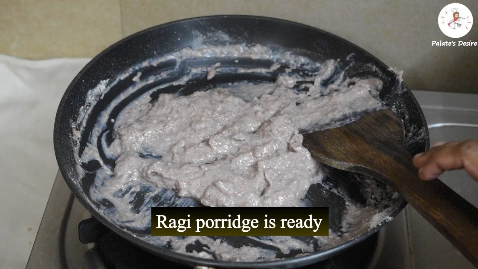 Ragi Banana Smoothie | how to make ragi smoothie - Palate's Desire