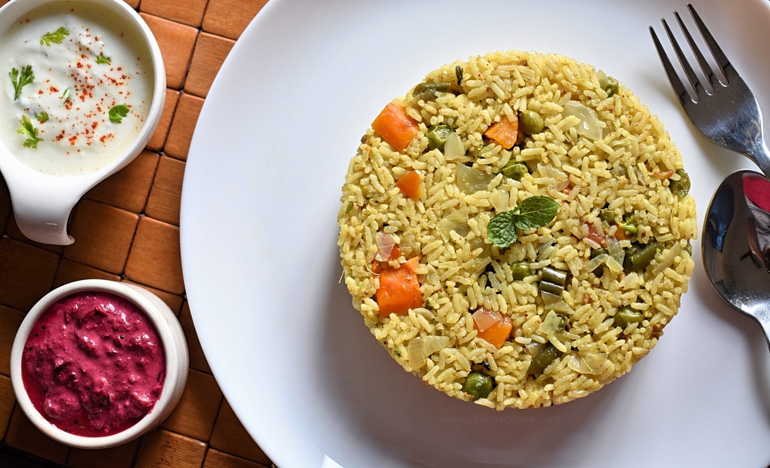 Vegetable Bath - Karnataka Style - Palate's Desire
