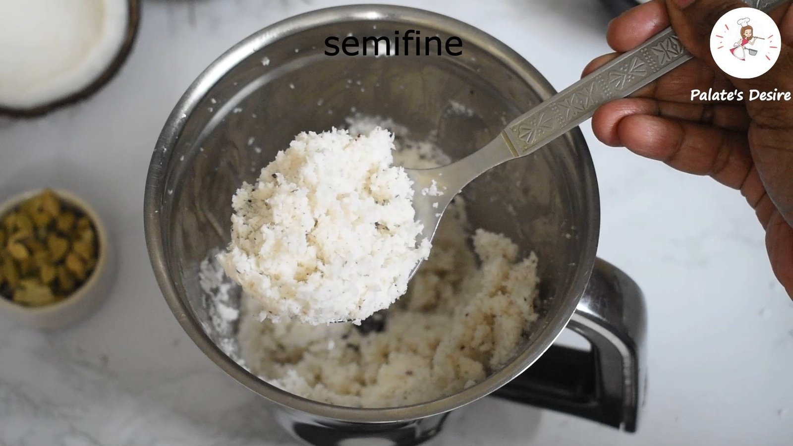 Coconut Burfi recipe , how to make kobbari mithai - Palate's Desire