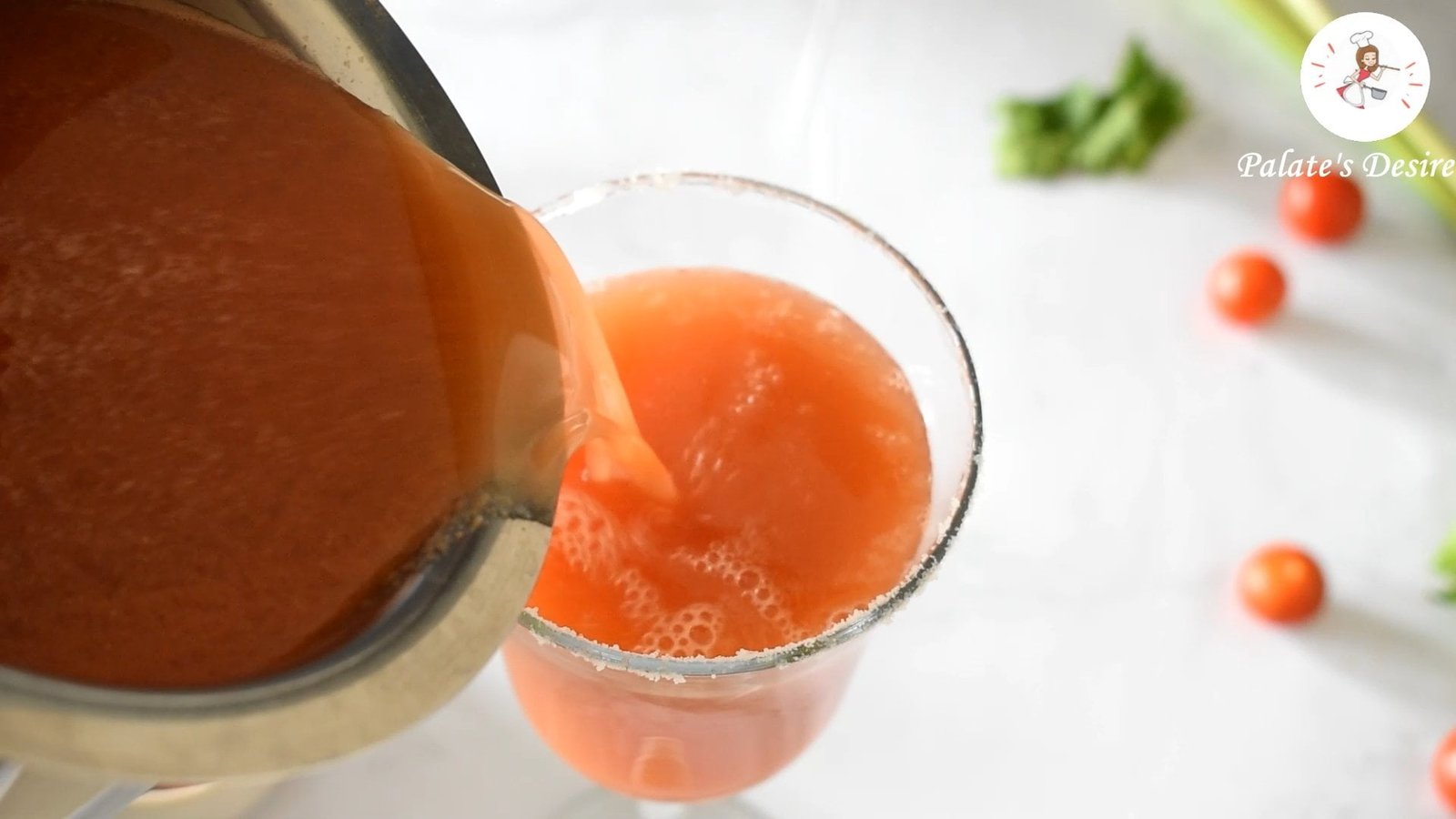 Virgin Mary Drink Recipe | - Palate's Desire