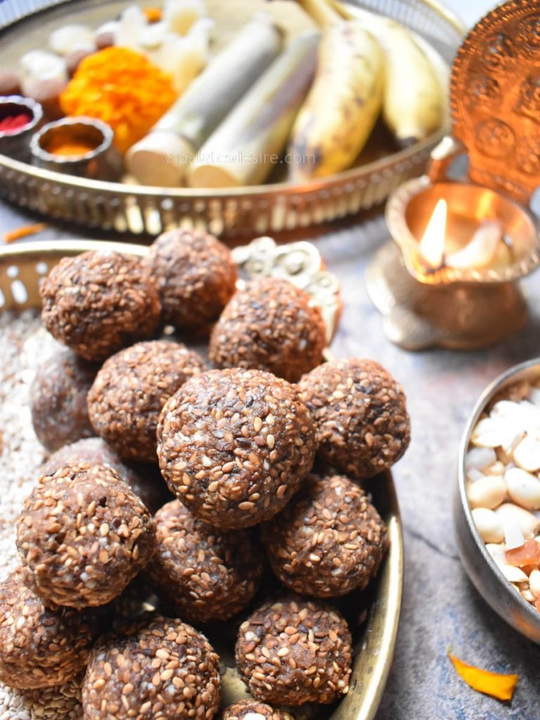 Til Gul Ladoo - Sankranti Special - Palate's Desire