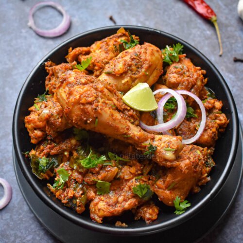 Chicken Sukka - Mangalore Style - Palate's Desire