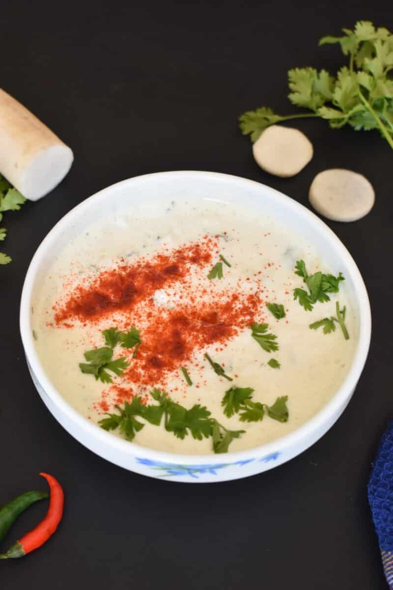 Mooli Raita Recipe - Palate's Desire