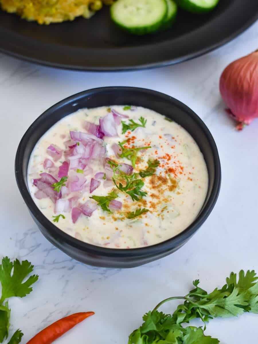 Onion Raita - Palate's Desire