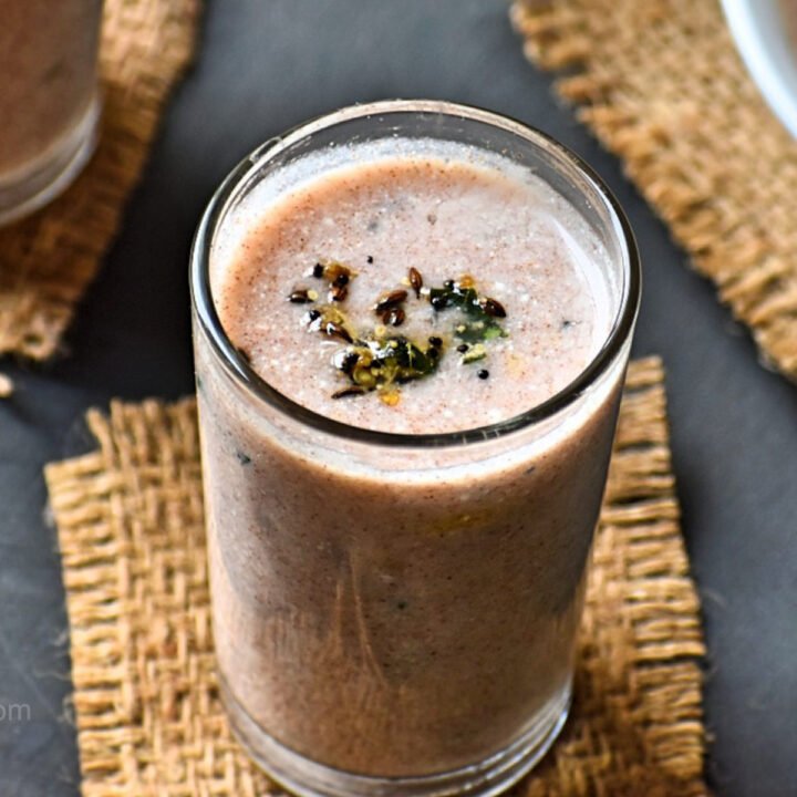 Salted Ragi Ambli - Ragi Ganji - Palate's Desire